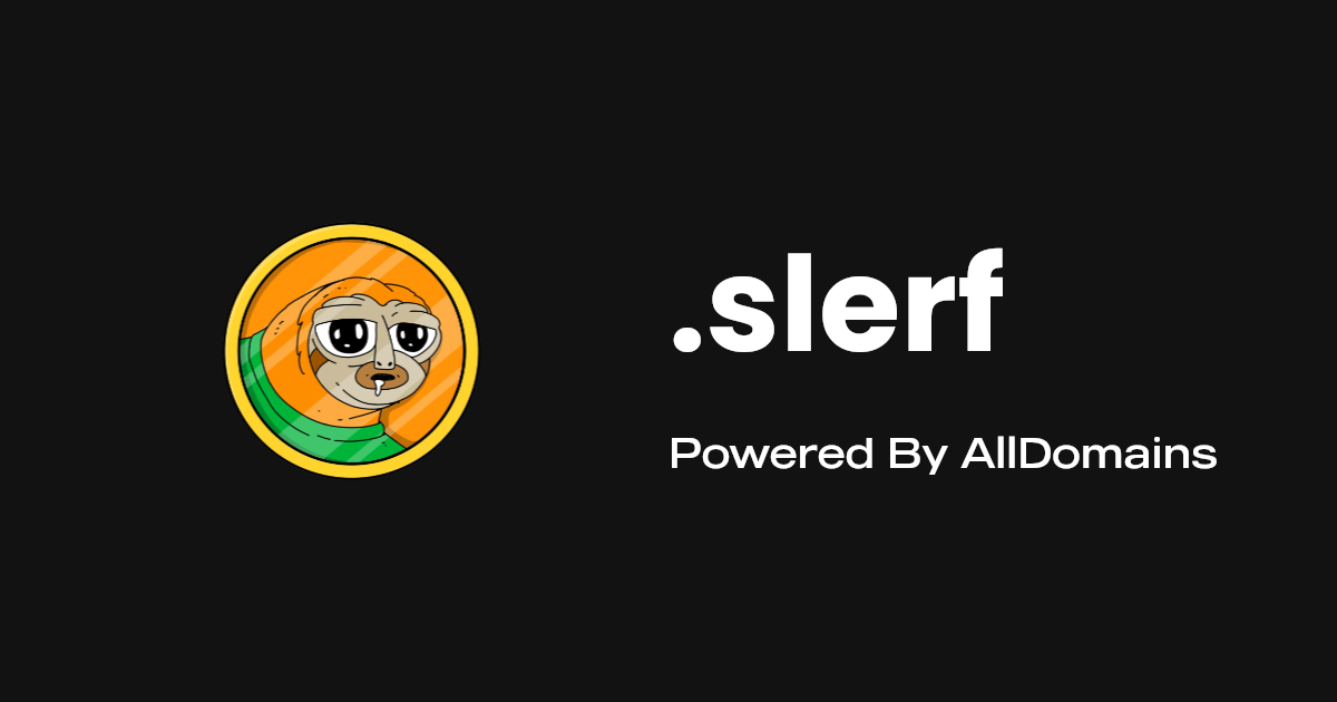 Buy .slerf Domains | AllDomains.id