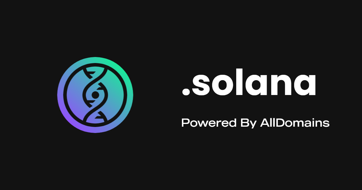 Buy .solana Domains | AllDomains.id