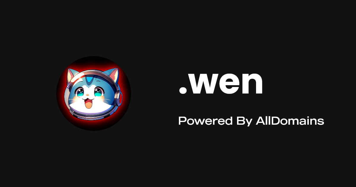 Buy .wen Domains | AllDomains.id
